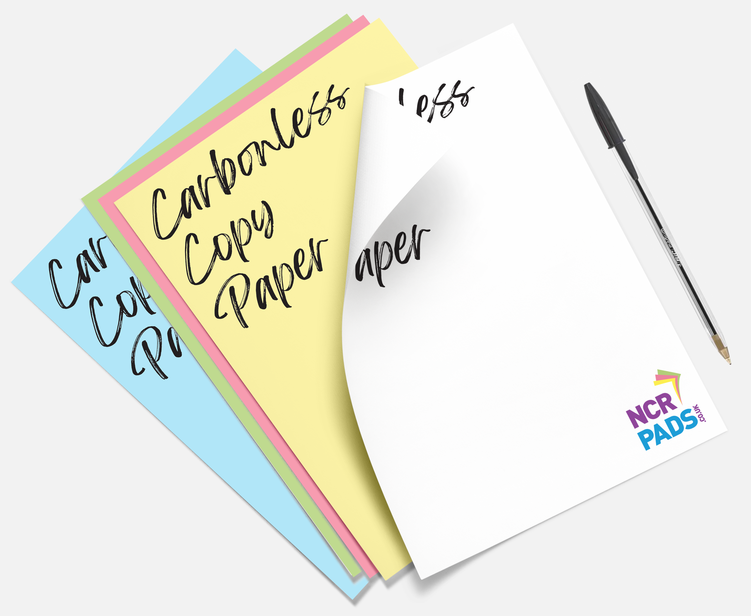 Carbonless Copy Paper - NCR Printing | NCR Pads Ltd